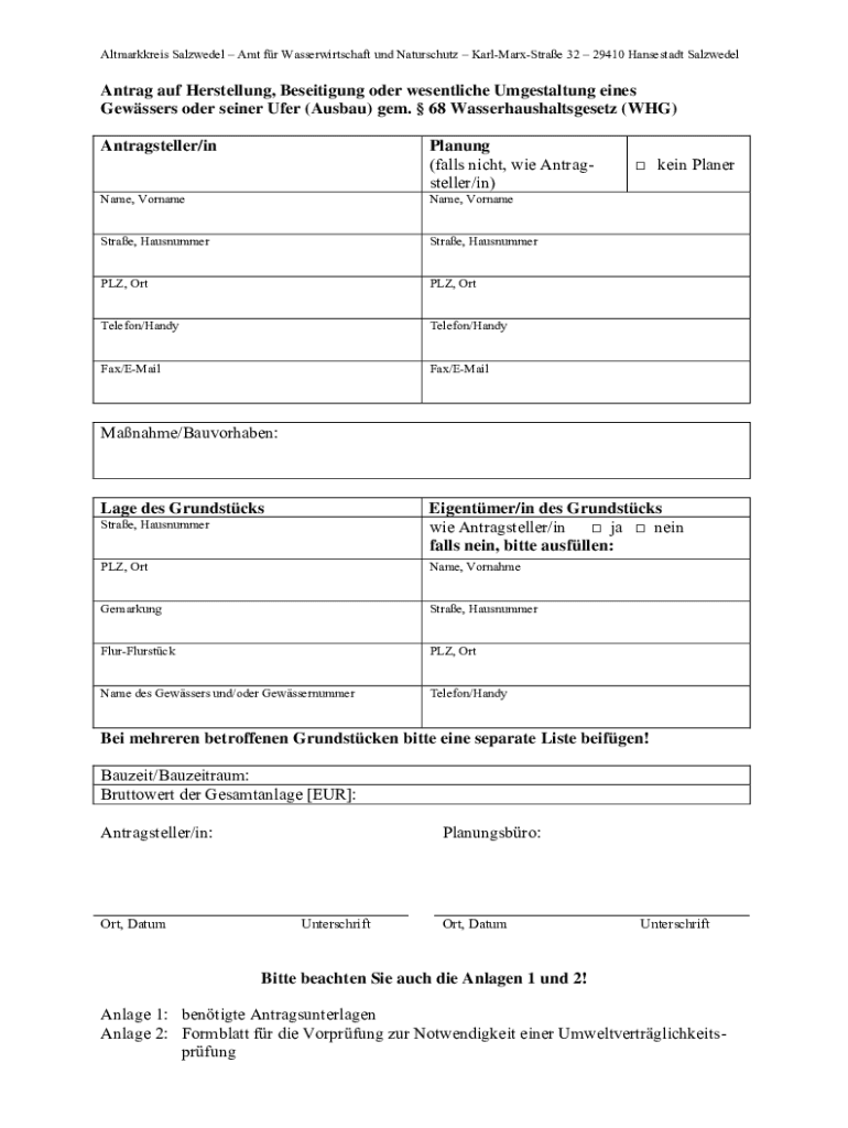 Ausfüllbar Online Antrag auf Erteilung einer Erlaubnis fr das Absenken oder ... Fax Email ...
