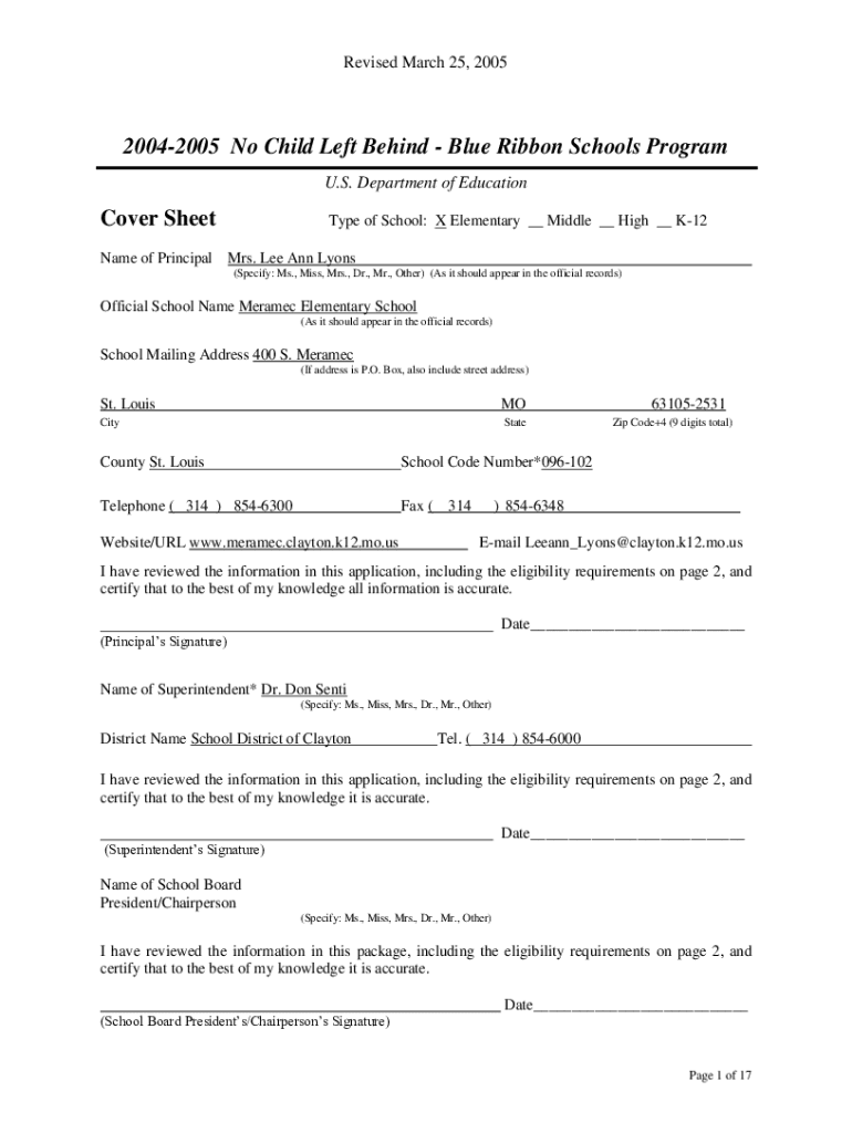 Fillable Online IXL Elementary School -- Application: 2004-2005, No ...