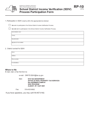 Fillable Online Form RP-10 Fax Email Print - pdfFiller