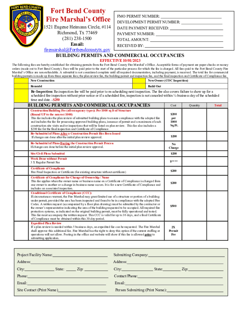 Fillable Online Fire Code Permit Fee Waiver for ESD# 4 Fax Email Print ...