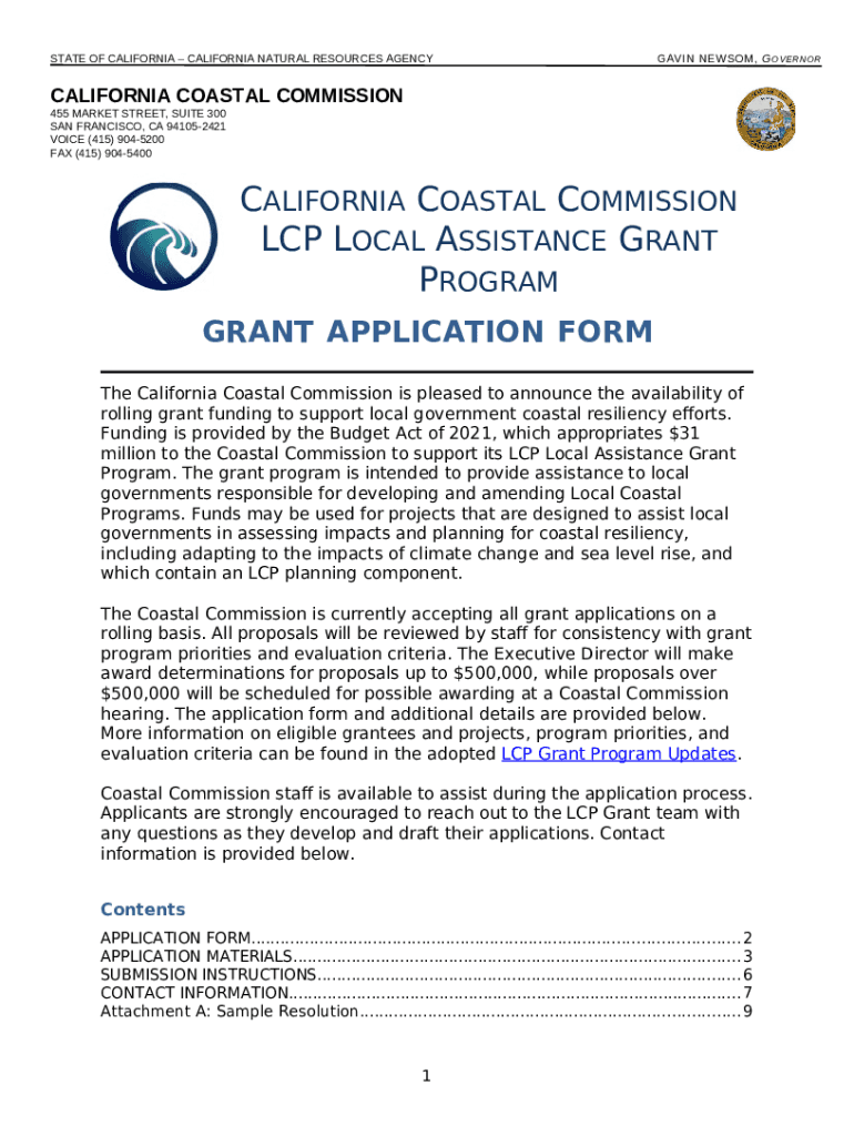 Staff Report 4188 - LCP Grant Application - documents coastal ca Doc ...