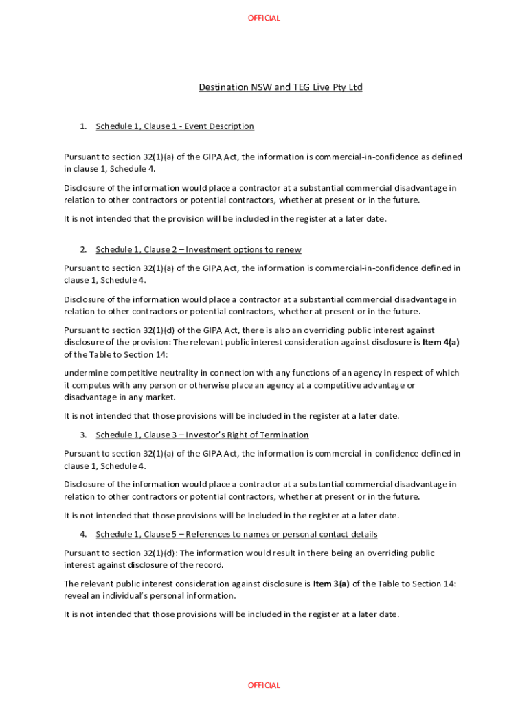 Fillable Online The Commissioners suggest a 'public interest test ...