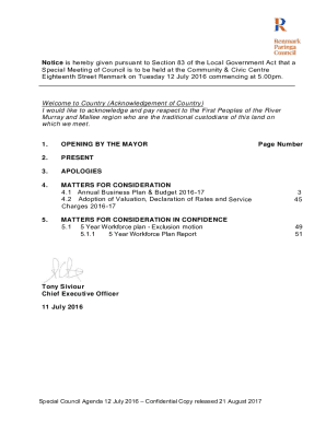 Fillable Online Notice is hereby given pursuant to Section 83 of the ...