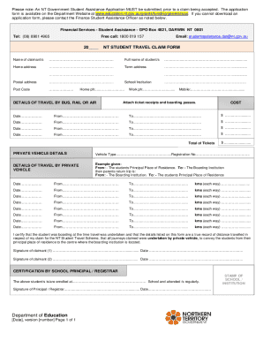 Fillable Online Nt Gov Nt Conveyance Subsidy Scheme Claim Form - P1 Fax