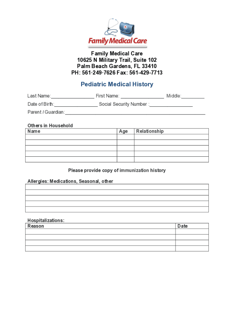 Fillable Online Request Appointment - Family Medical & Urgent Care Fax ...