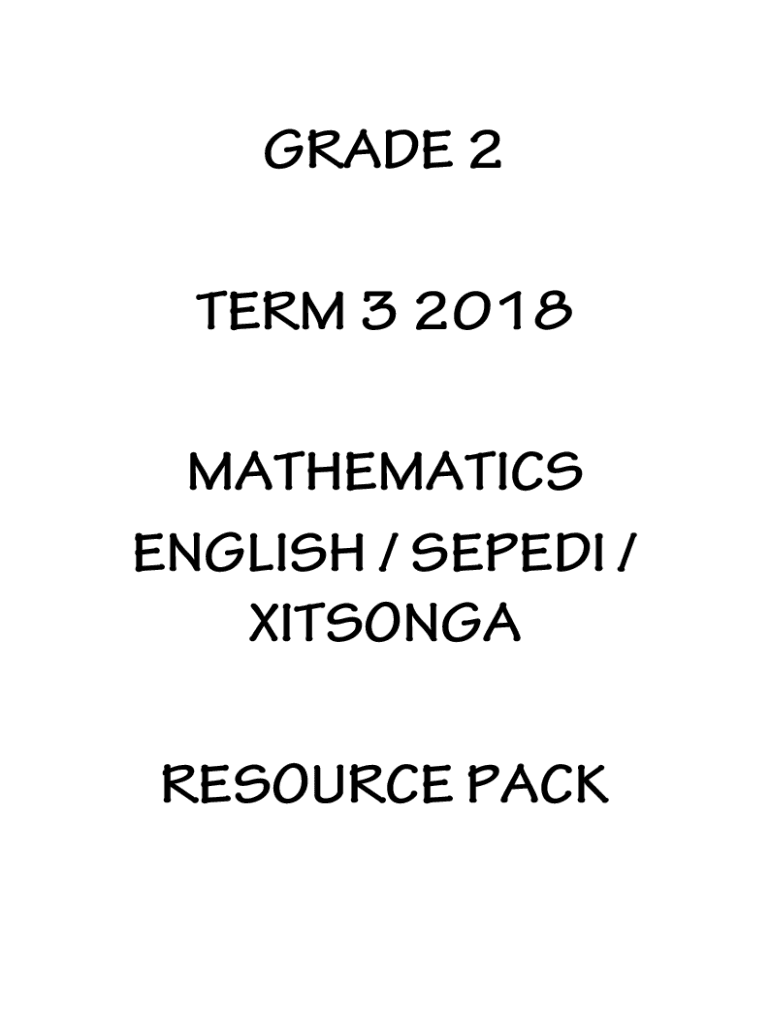 Fillable Online nect org The Grade R Mathematics Project (R-Maths) in ...