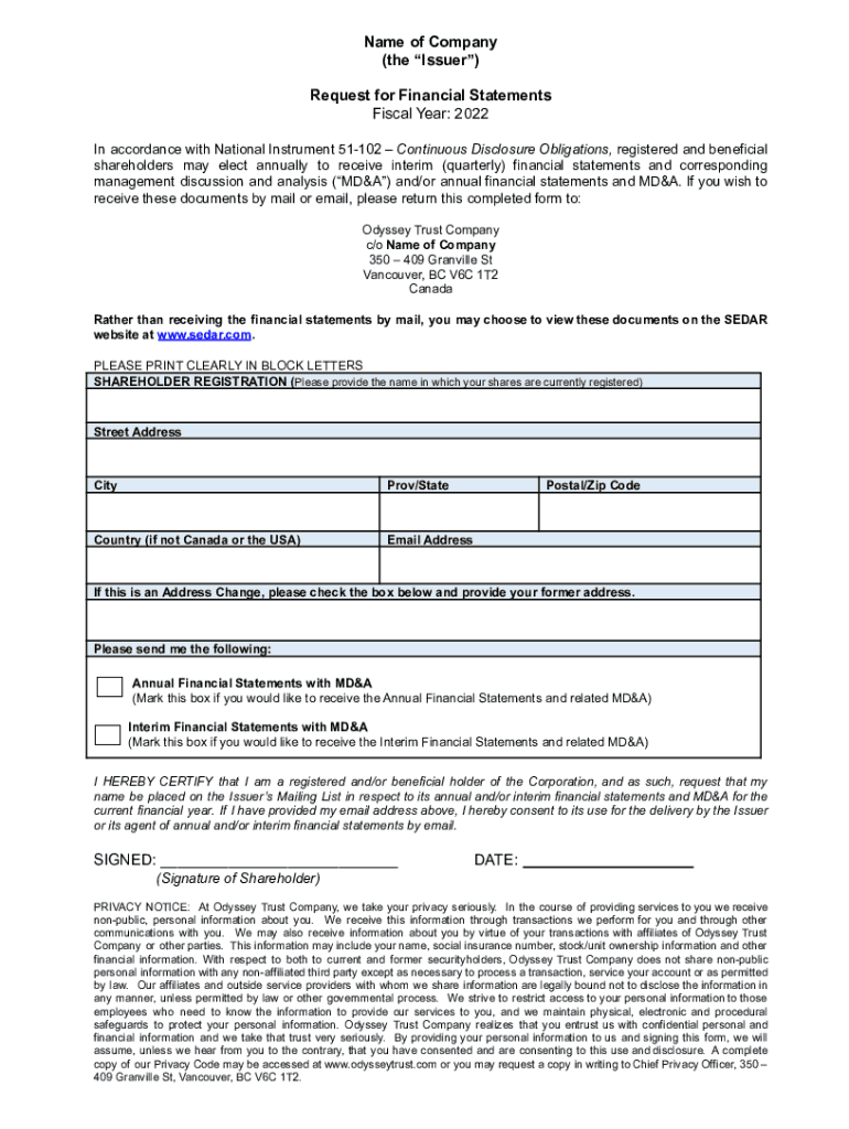 Fillable Online Financial Documents Request Form.docx Fax Email Print - pdfFiller