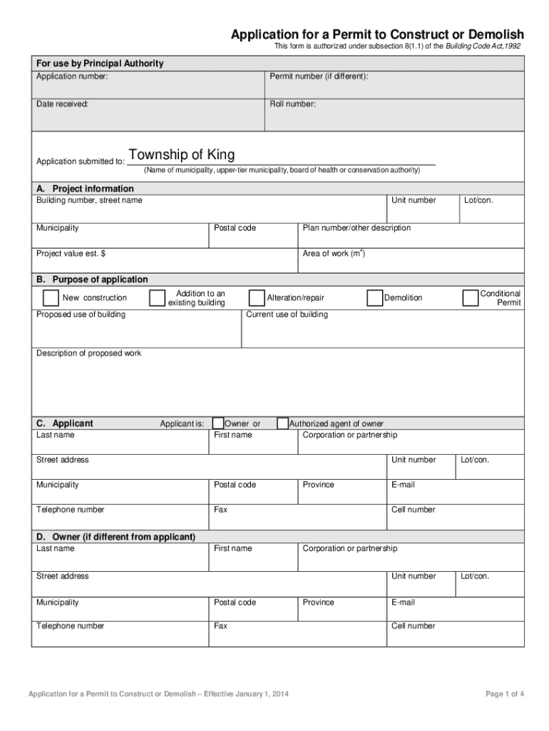 Fillable Online BUILDING PERMIT APPLICATION CHECKLIST ... Fax Email Print - pdfFiller