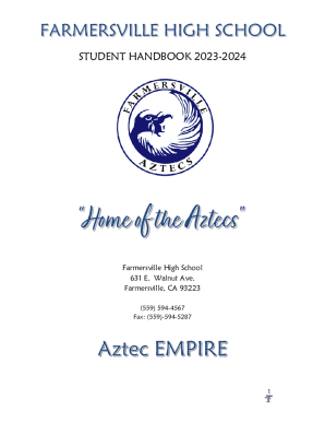 Fillable Online Farmersville High - School Directory Details ... Fax Email Print - pdfFiller