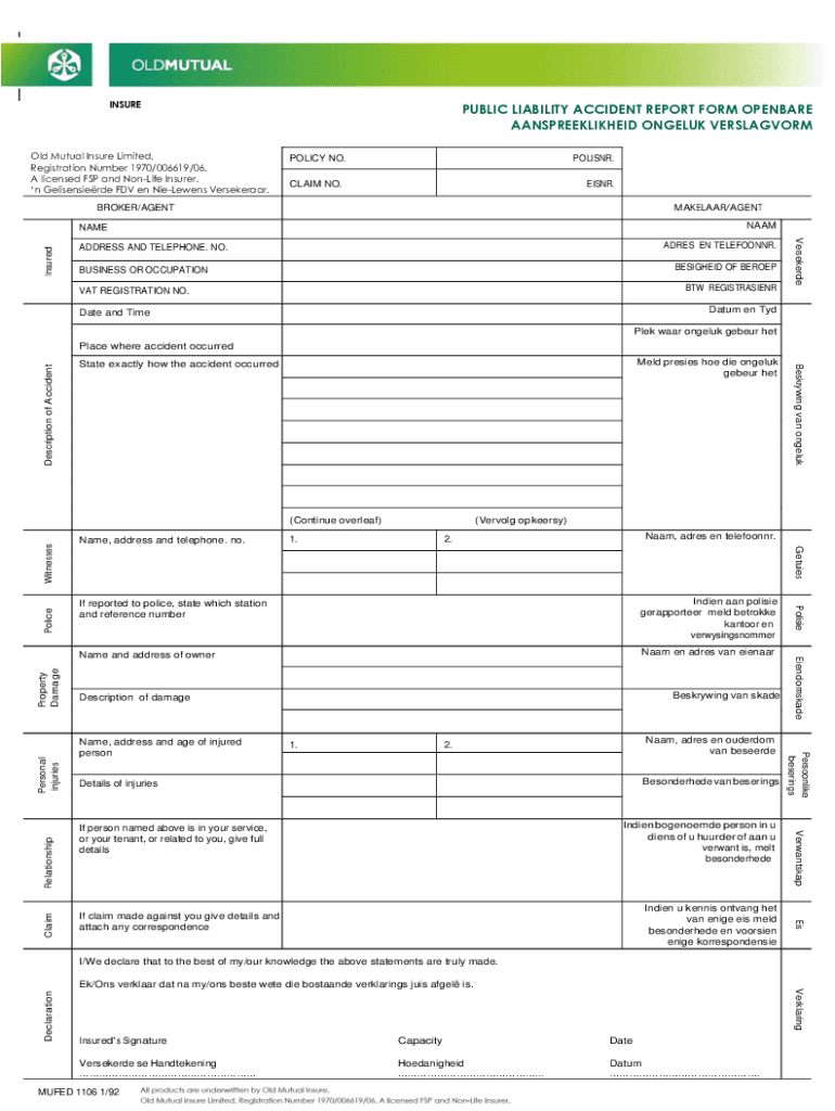 Fillable Online PROPERTY LOSS/ DAMAGE CLAIM FORM Fax Email Print ...