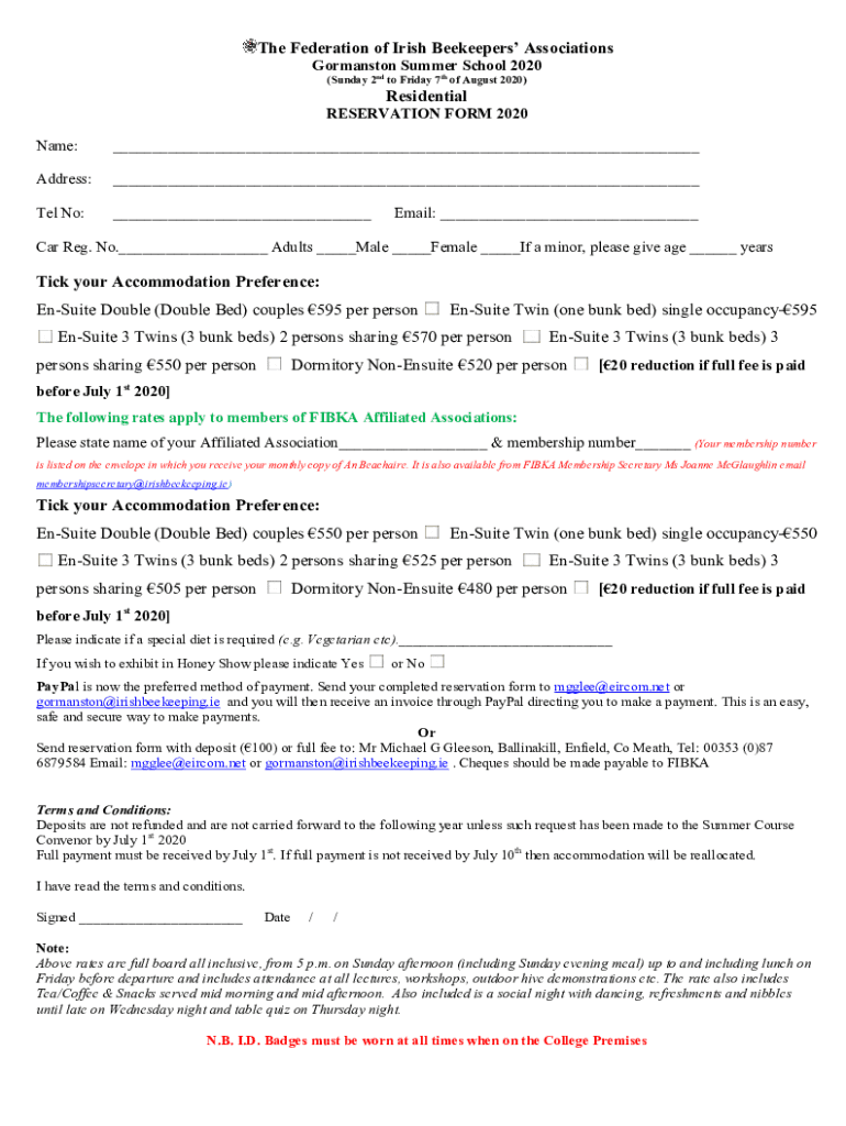 Fillable Online Ontario beekeeper registration Fax Email Print - pdfFiller