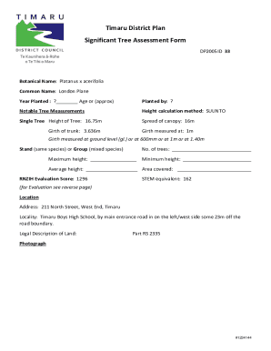 Fillable Online Tree Failure Assessment of London Plane (Platanus × Fax ...