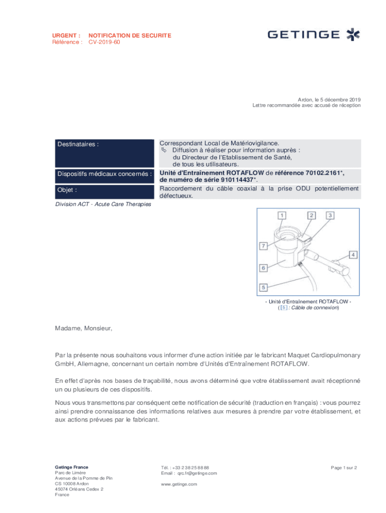 Remplissable En Ligne Console pour ECMO- ROTAFLOW Drive unit, blue ...