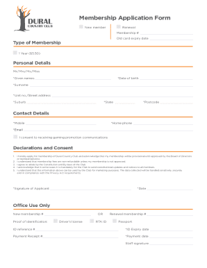 Fillable Online 36+ Free Online Membership Registration Form Templates ...
