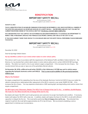 Fillable Online Chief Safety Officer Kia Motors Ame Fax Email Print ...