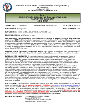 Fillable Online MOS/AOC/BRANCH: 12B Fax Email Print - pdfFiller