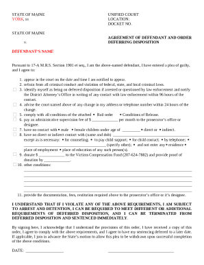 209. Disclosure Issues in Deferred Disposition Settings Doc Template ...