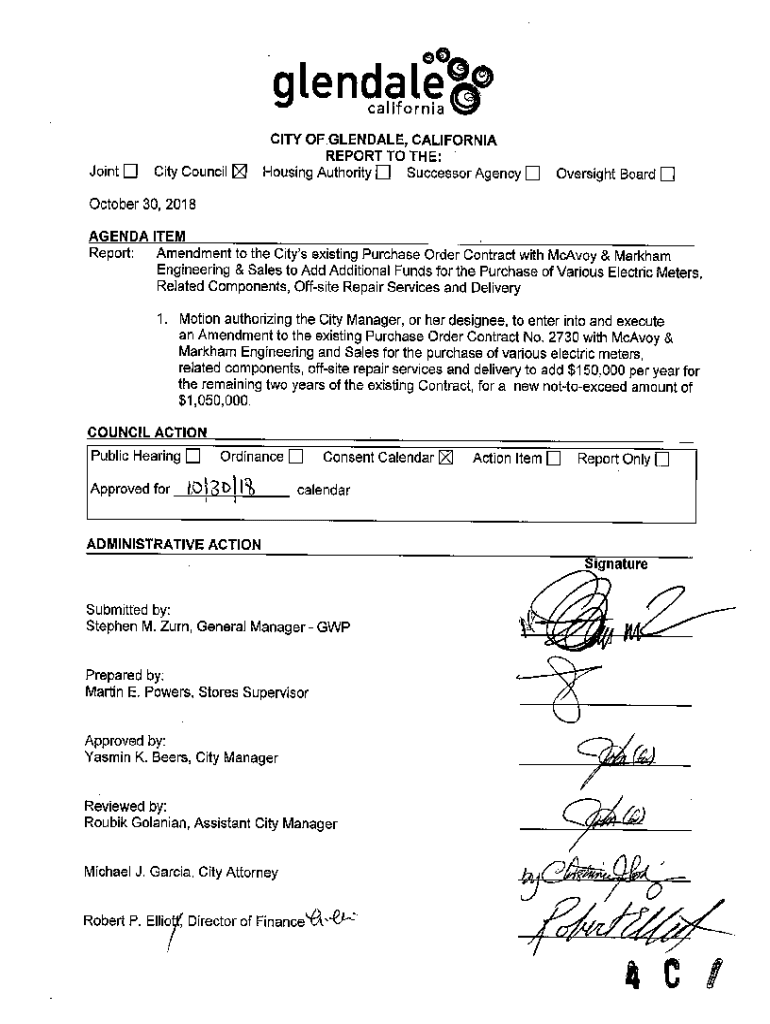 Fillable Online Daniel Dan Brotman Selected as Glendale MayorNews List ...