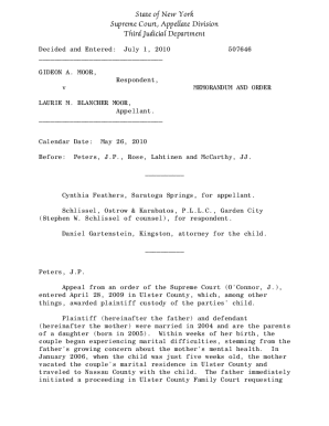 Fillable Online decisions courts state ny GIDEON A Fax Email Print - pdfFiller