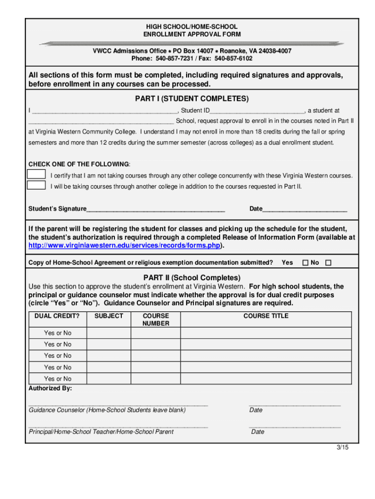 Fillable Online Request for Special Circumstance Enrollment Fax Email Print - pdfFiller