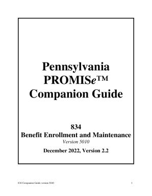 Fillable Online 834 Companion Guide version 5010 Fax Email Print ...
