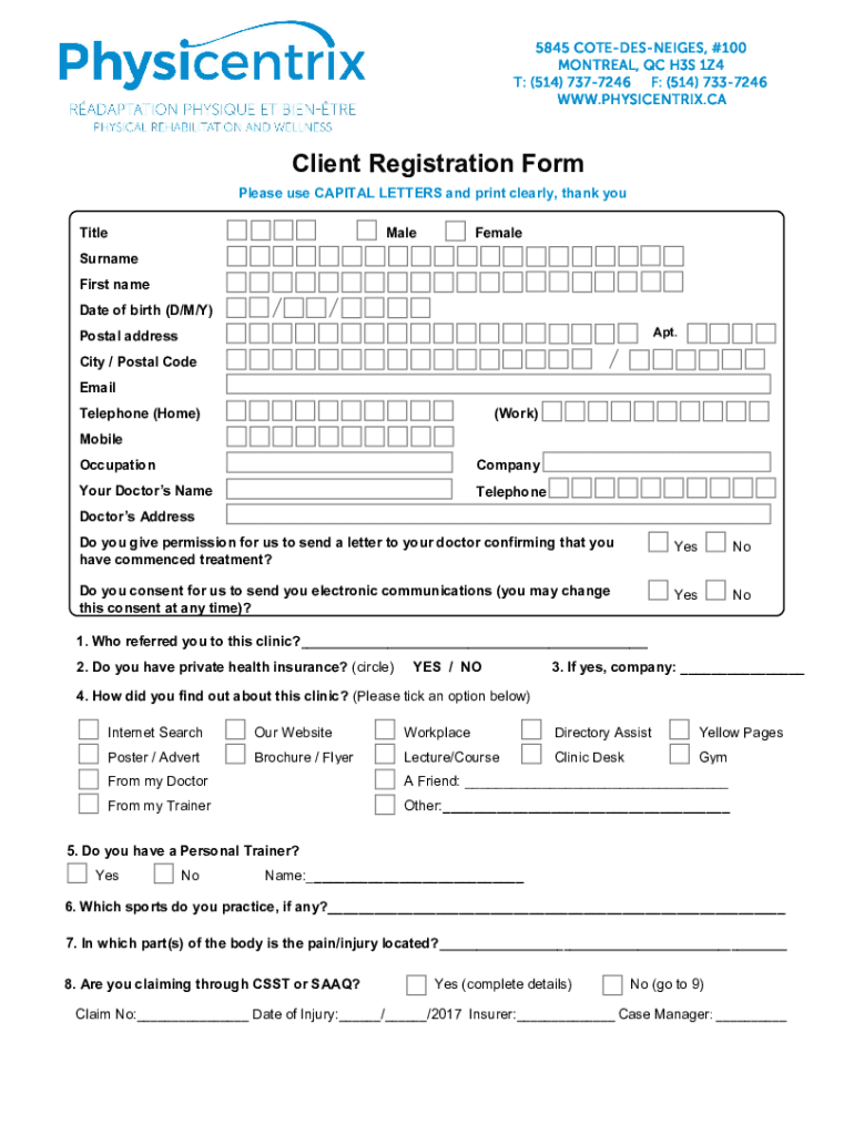 Fillable Online Driving directions to 5845 Chem. de la Cte-des-Neiges ...