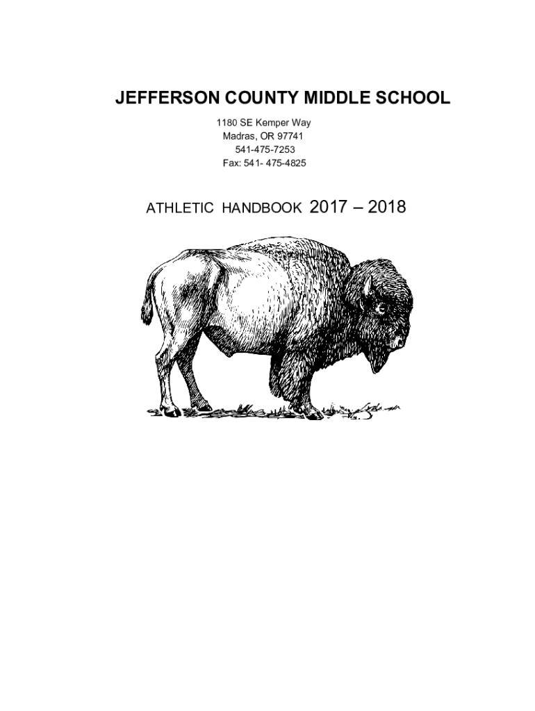 Fillable Online Fillable Online Jefferson County Middle School A ... Fax Email Print - pdfFiller