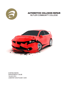 Fillable Online BCC COLLISION REPAIR BOOKLET FLYER Fax Email Print ...