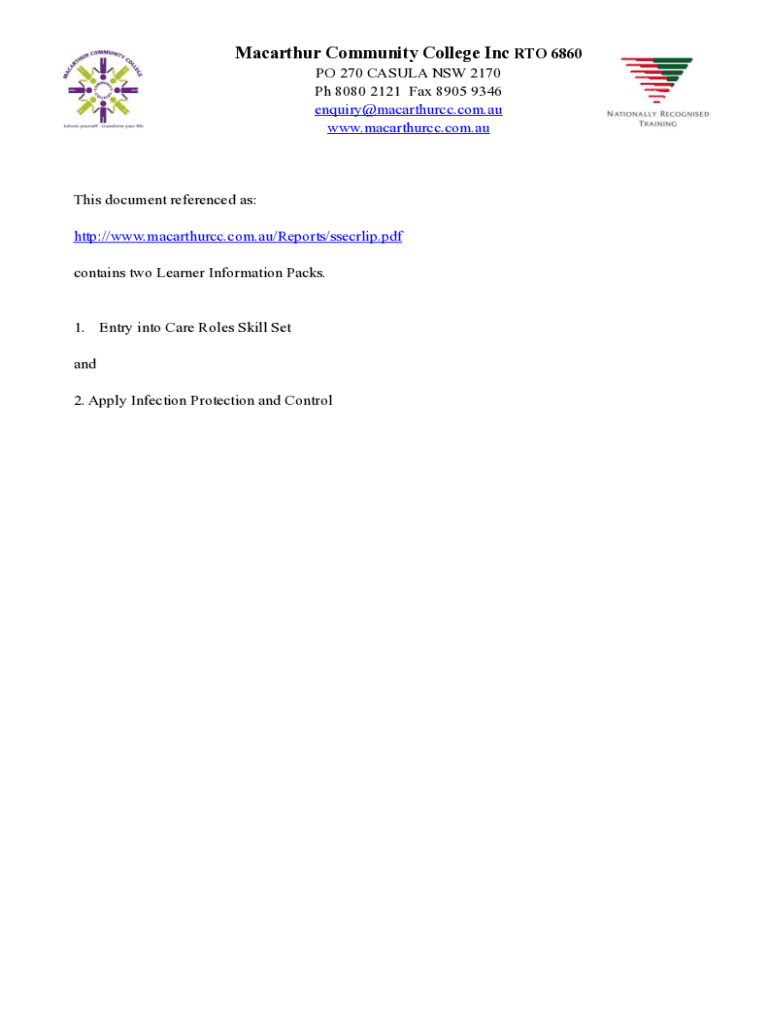 Fillable Online English Reading and Writing for Adults Courses Fax ...