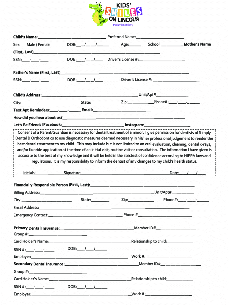 Fillable Online LITTLE rl Fax Email Print - pdfFiller