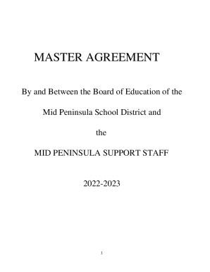 Fillable Online 21-23 APA Master Agreement Fax Email Print - pdfFiller