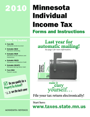 Fillable Online Free fillable Minnesota Department of Revenue PDF forms ...