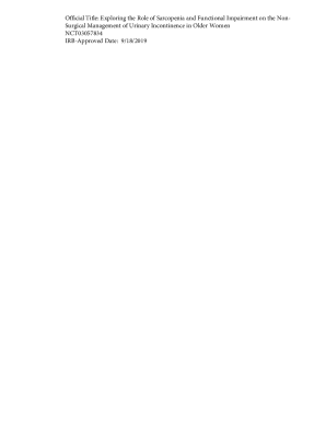 Fillable Online INFORMED CONSENT FORM (ICF) AND PARENTAL ... Fax Email ...