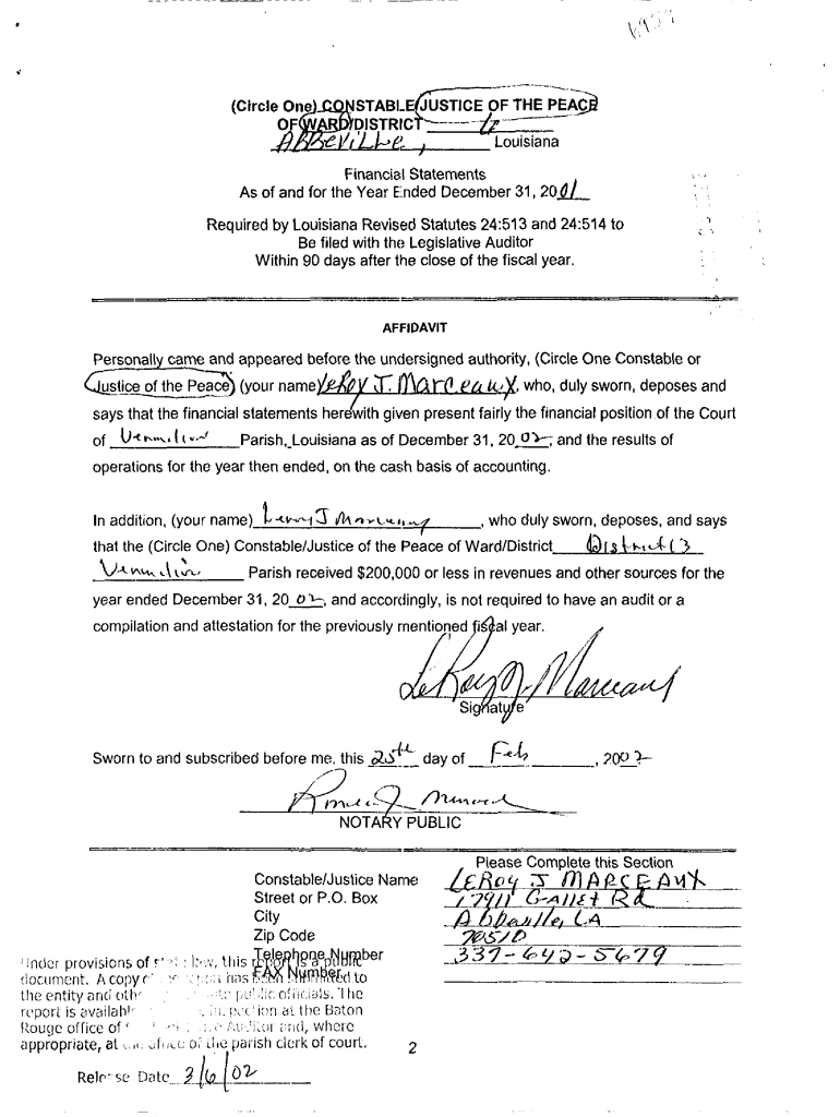 Fillable Online A/ , who duly swo Fax Email Print - pdfFiller