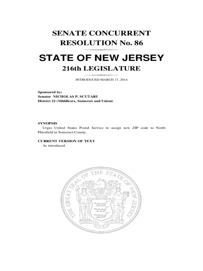 Fillable Online State Senator Nicholas Scutari Fax Email Print - pdfFiller