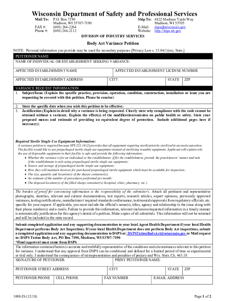 Fillable Online Fillable Online dsps wi 1787 - Department Of Safety & ... Fax Email Print ...