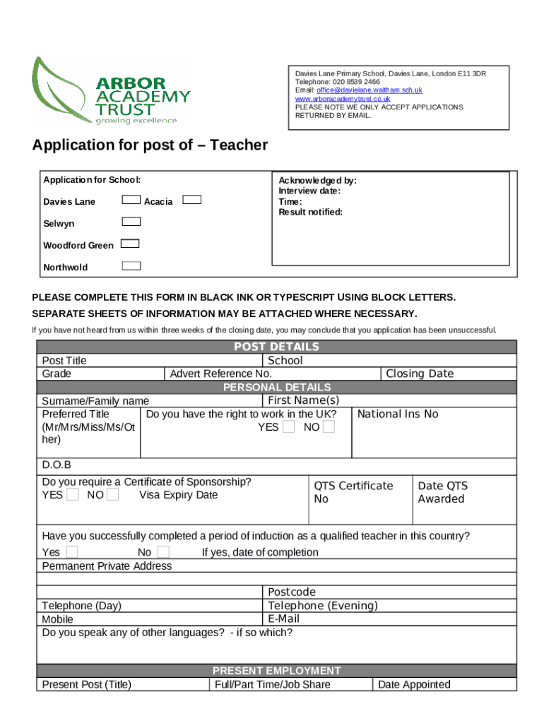 Employment Employment Application ... Doc Template | pdfFiller