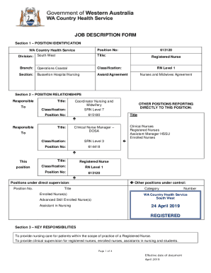 Fillable Online Busselton Hospital Nursing Fax Email Print - pdfFiller