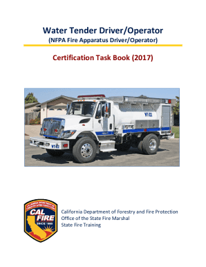 Fillable Online osfm fire ca NFPA 1002: Standard for Fire Apparatus ...
