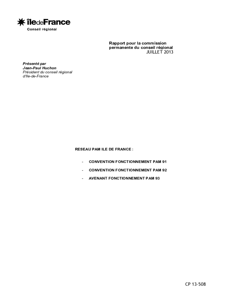 Remplissable En Ligne CONVENTION FONCTIONNEMENT PAM 91 Fax Email ...