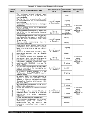 Fillable Online 10 Good Housekeeping Rules For A Tidy Construction Site ...