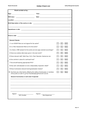 Fillable Online Risk Assessment Summary Sheet Ref 021 Fax Email Print ...