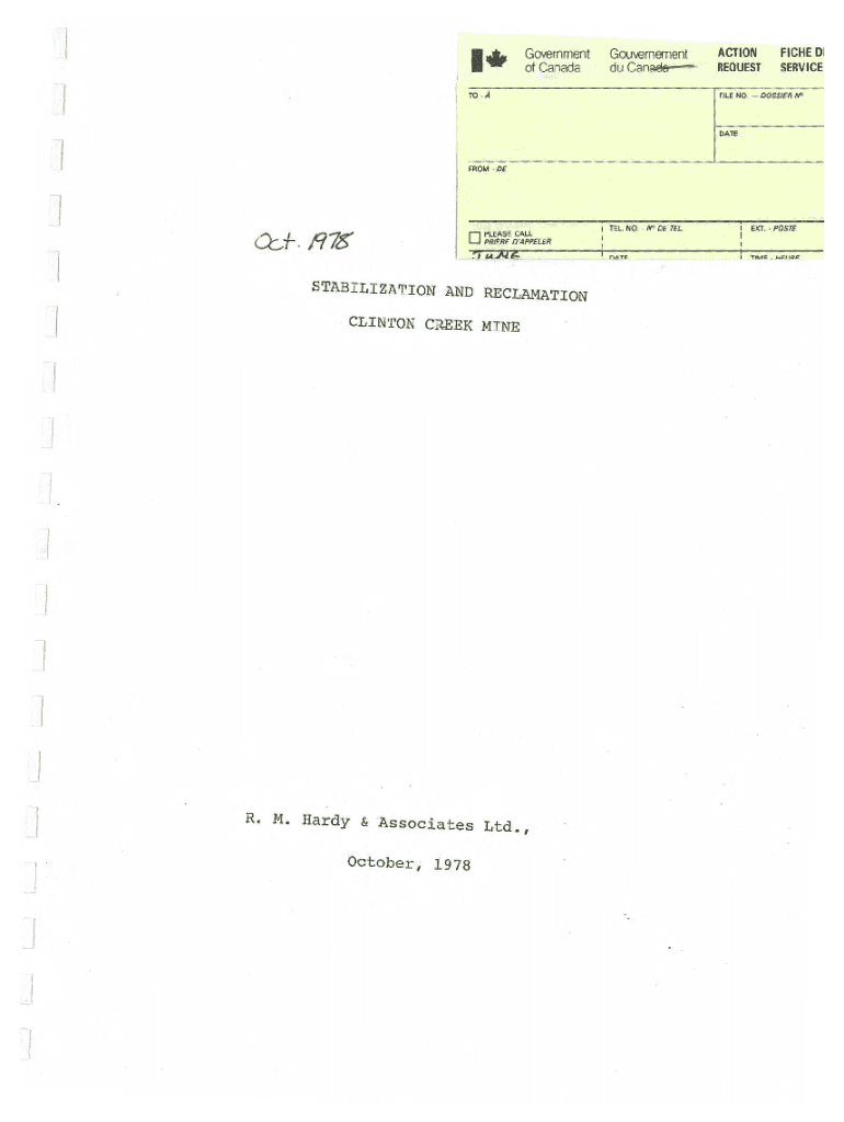 Fillable Online emrlibrary gov yk Clinton Creek Cultural Research and Oral History Project Fax ...