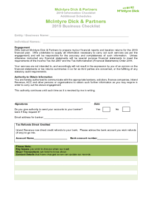Fillable Online Additional Schedules Fax Email Print - pdfFiller