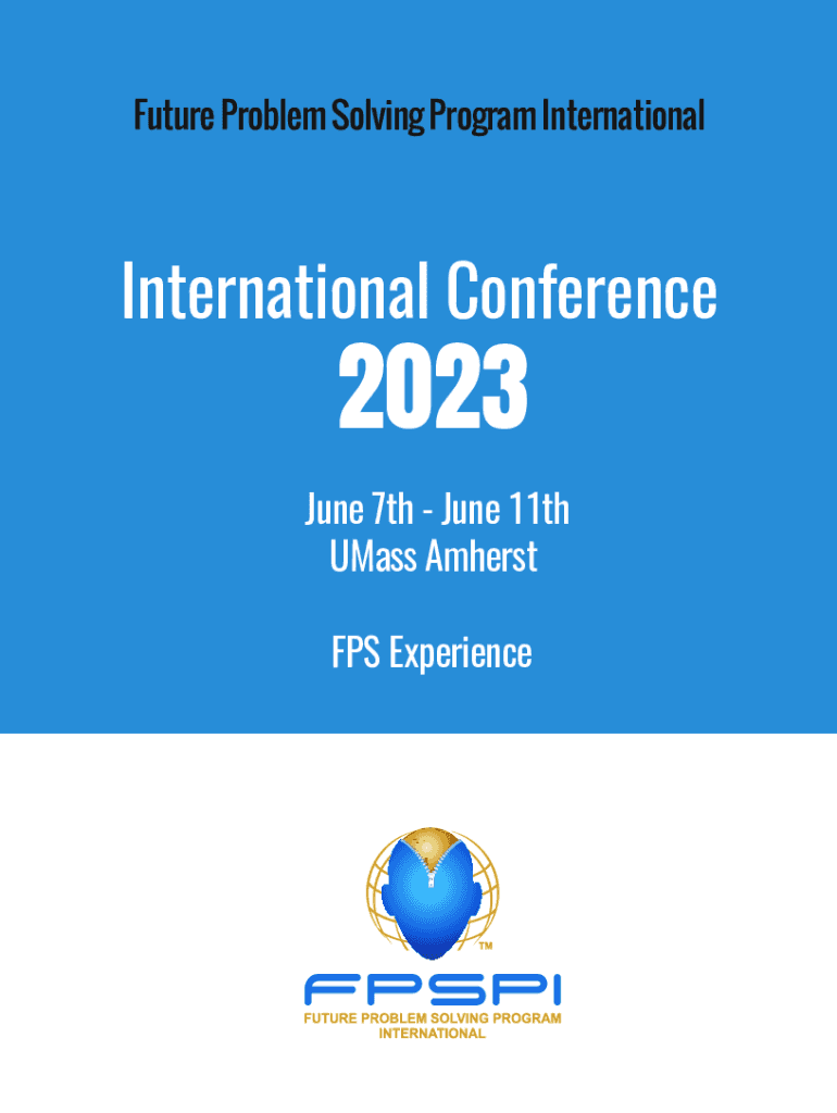 Fillable Online Future Problem Solving Program International: Home Page ...