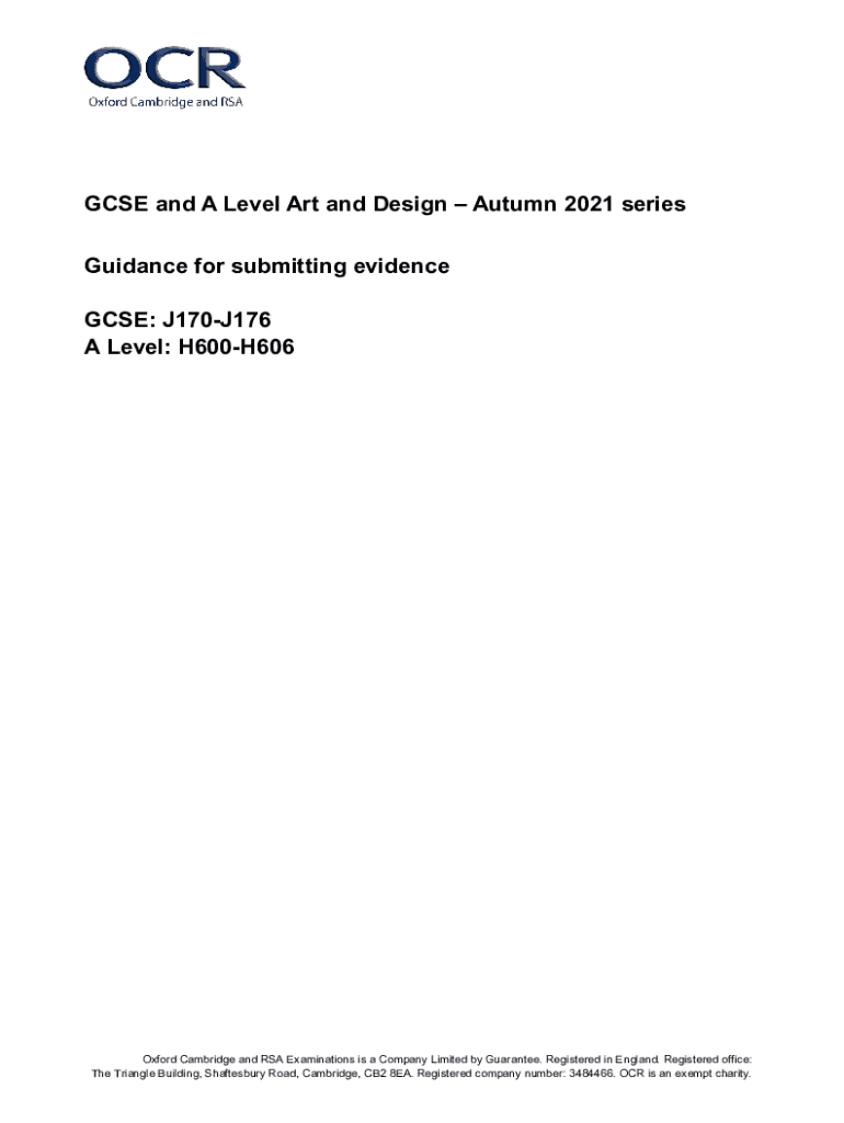 Fillable Online Arrangements for GCSE, AS and A level exams in autumn ... Fax Email Print ...