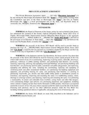 Fillable Online Exhibit-C-Forward-Bond-Purchase-Agreement- ... Fax ...