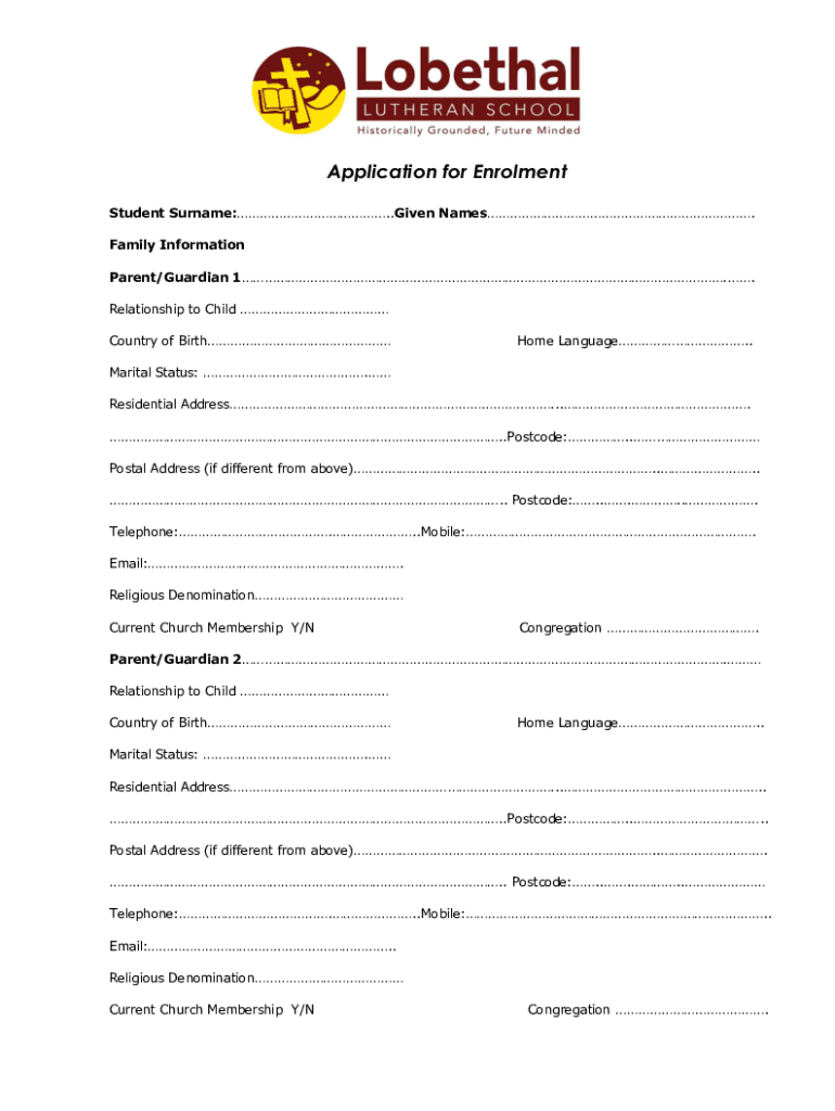 Fillable Online Migrant Seasonal Head Start Enrollment Agreement Packet ENG Fax Email Print ...