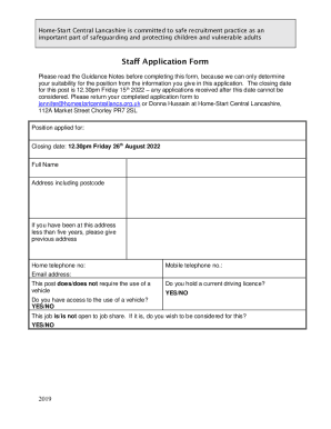 Fillable Online 6.1 Safe Recruitment, Selection and Supervision of Staff Fax Email Print - pdfFiller