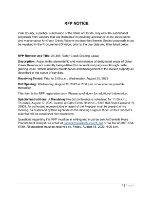 Fillable Online RFP Template-NON CCNA Fax Email Print - pdfFiller